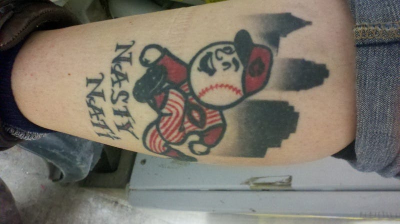 Brutus Buckeye Tattoo