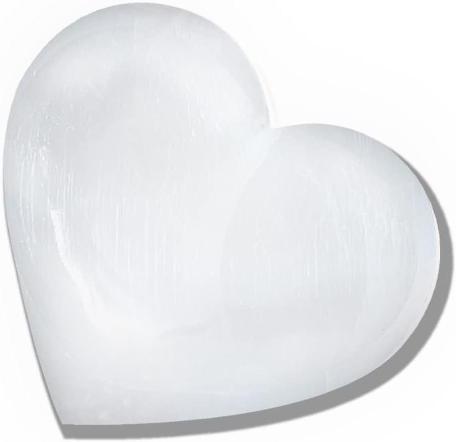 Selenite Crystal Heart: A Calming Stone Review | by Celestial Journey ...