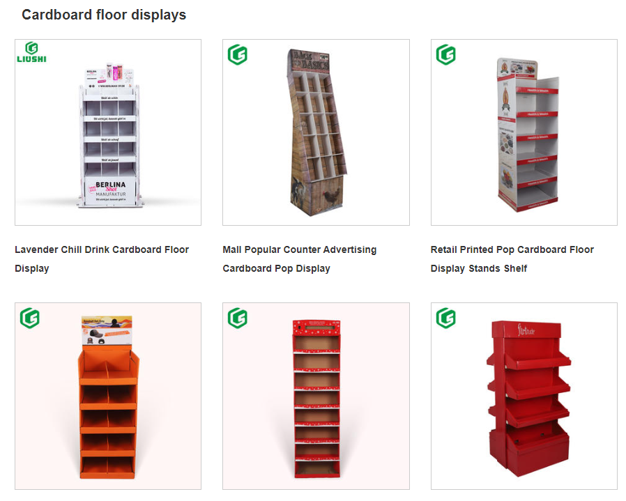 Cardboard Floor Display for Retail: Drive Sales with Eye-Catching and ...