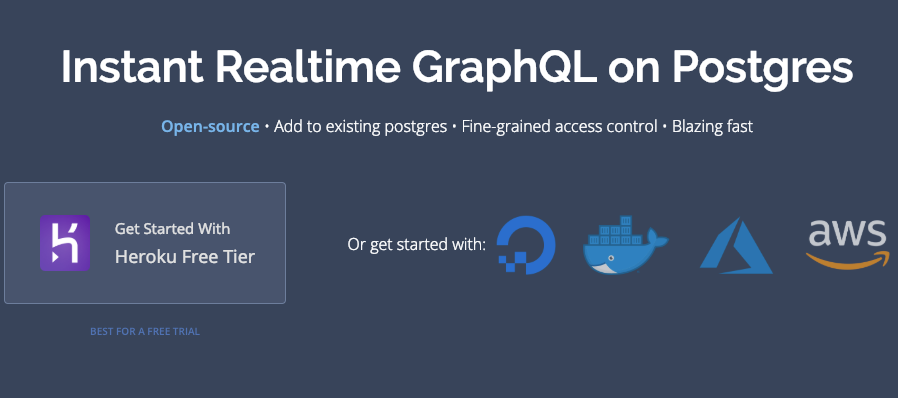 Effortless Real-time GraphQL API with serverless business logic running ...