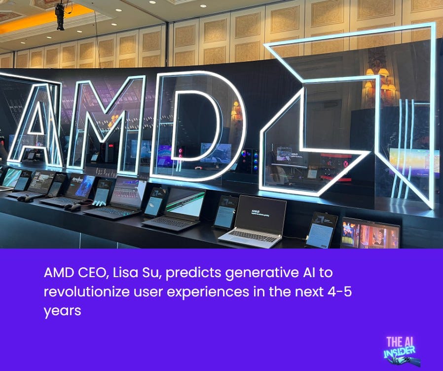 AMD CEO Predicts Generative AI to Revolutionize User Experiences - A.I ...