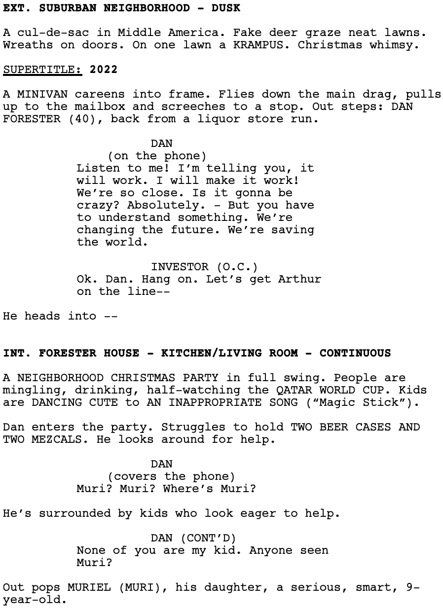 Page One: “The Tomorrow War” (2021) - Go Into The Story