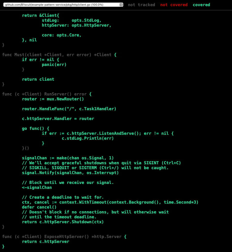 Clean Go Unit Testing — 100% Code Coverage | by Peter Holt (B1scuit ...