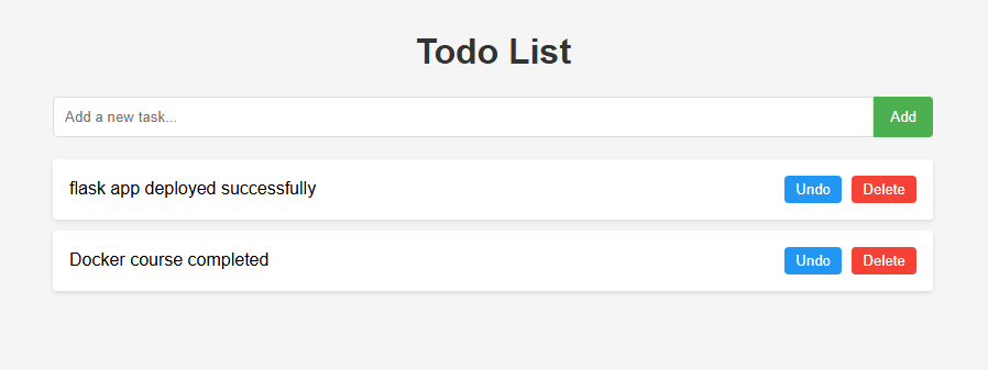 Deploying a Flask To-Do App with Docker, Nginx, and MySQL | by Lahcen ...