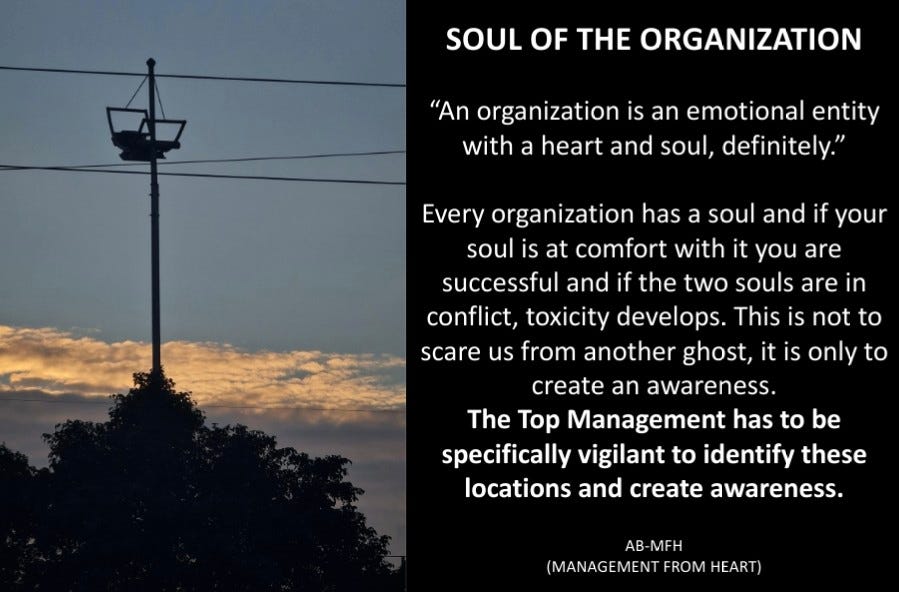MANAGEMENT FROM HEART SOUL OF THE ORGANIZATION | by ANIL KUMAR BHATIA ...