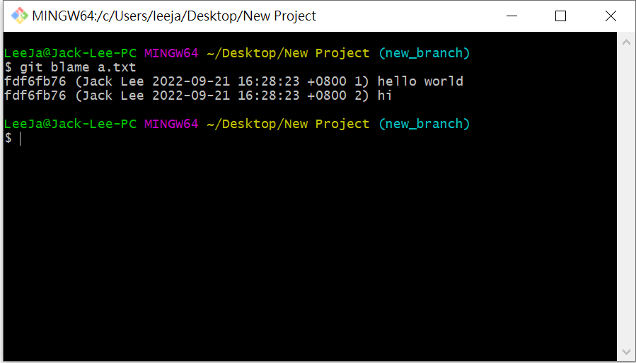 等等這行是誰寫的查詢coding編輯紀錄 Git Blame Lowsugarcoke Medium