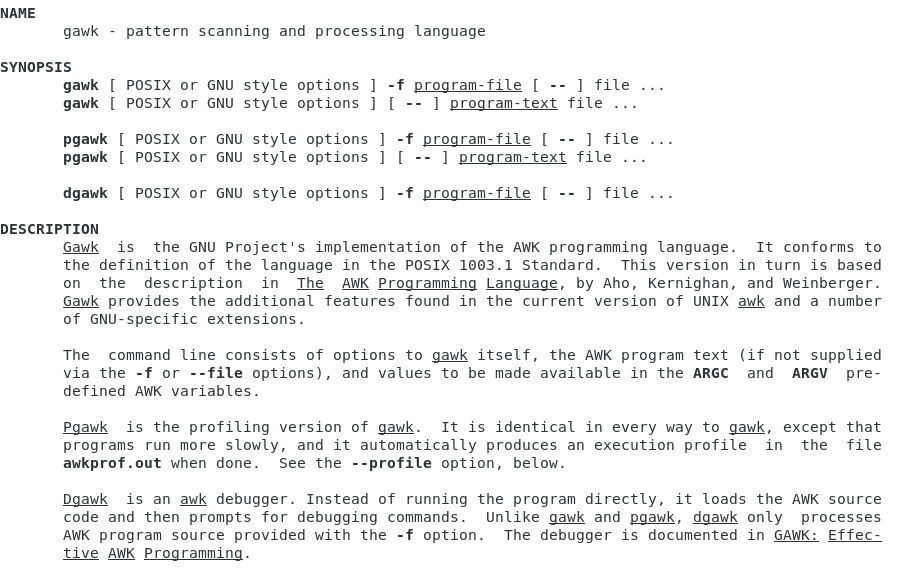 Linux awk/gawk programming with Practices | by Kian | Duyoung | Tech Blog | Medium