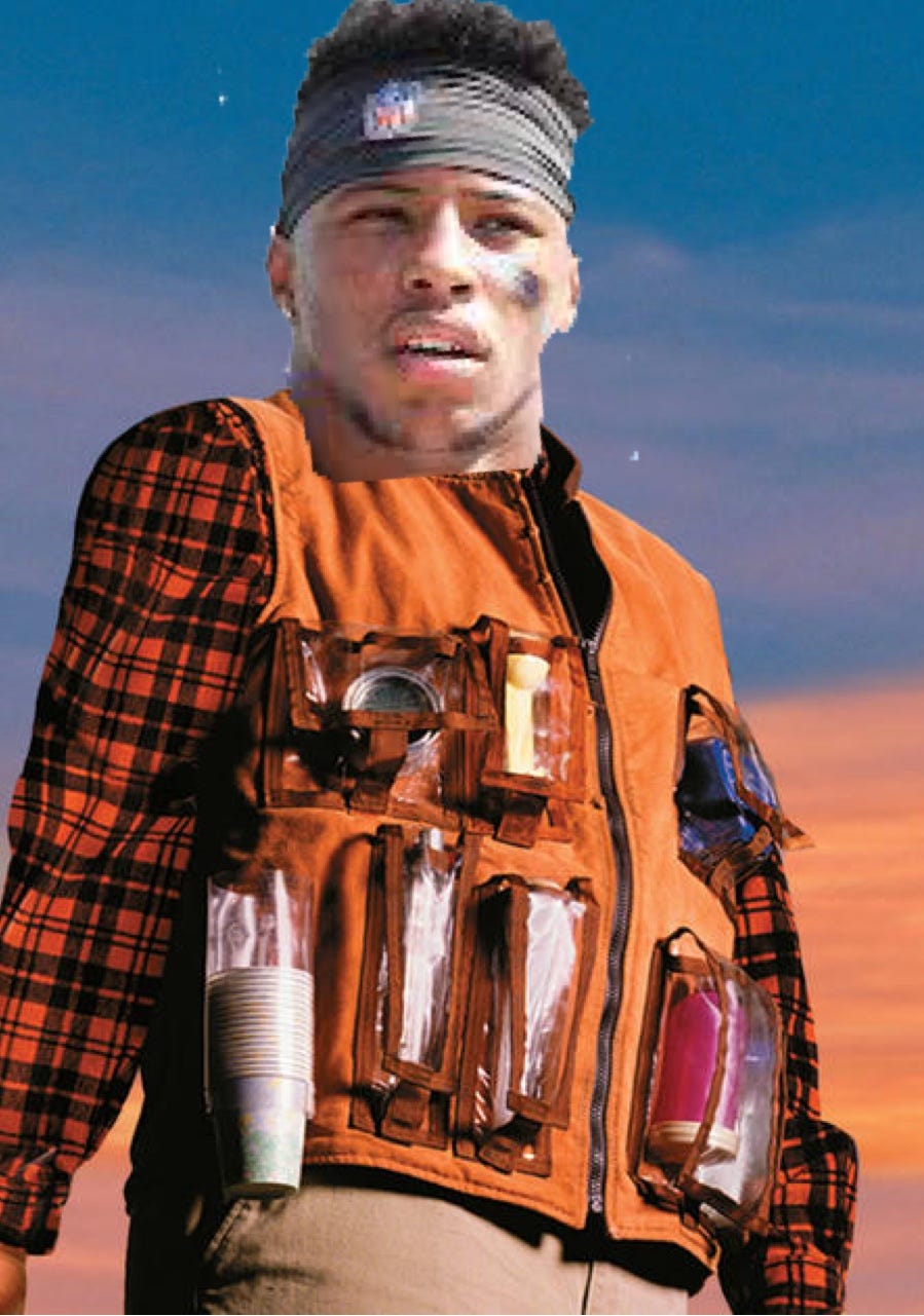 Waterboy Costume