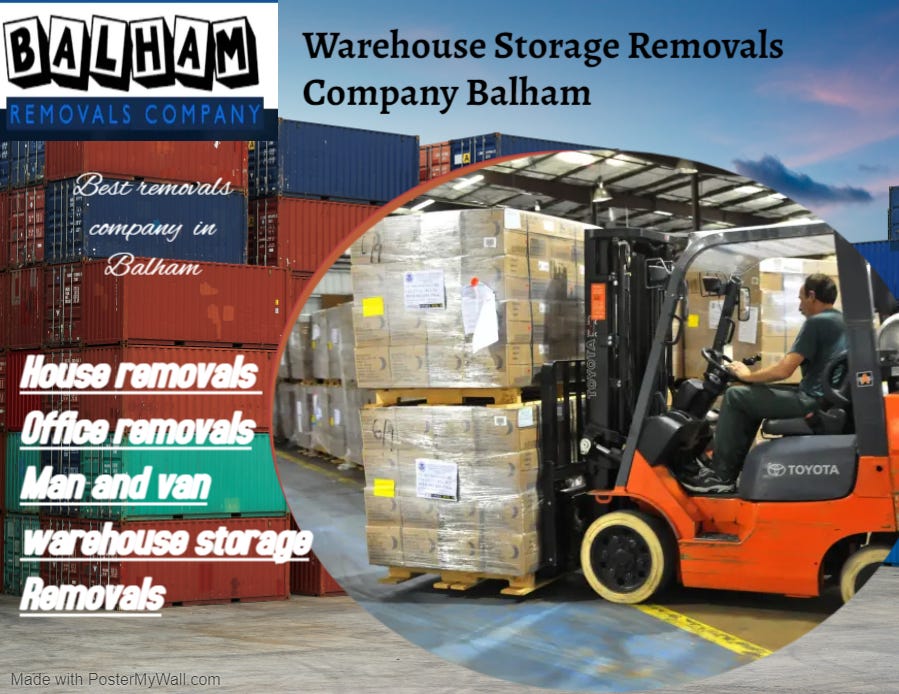 A best warehouse storage removals company in Balham london | by ...