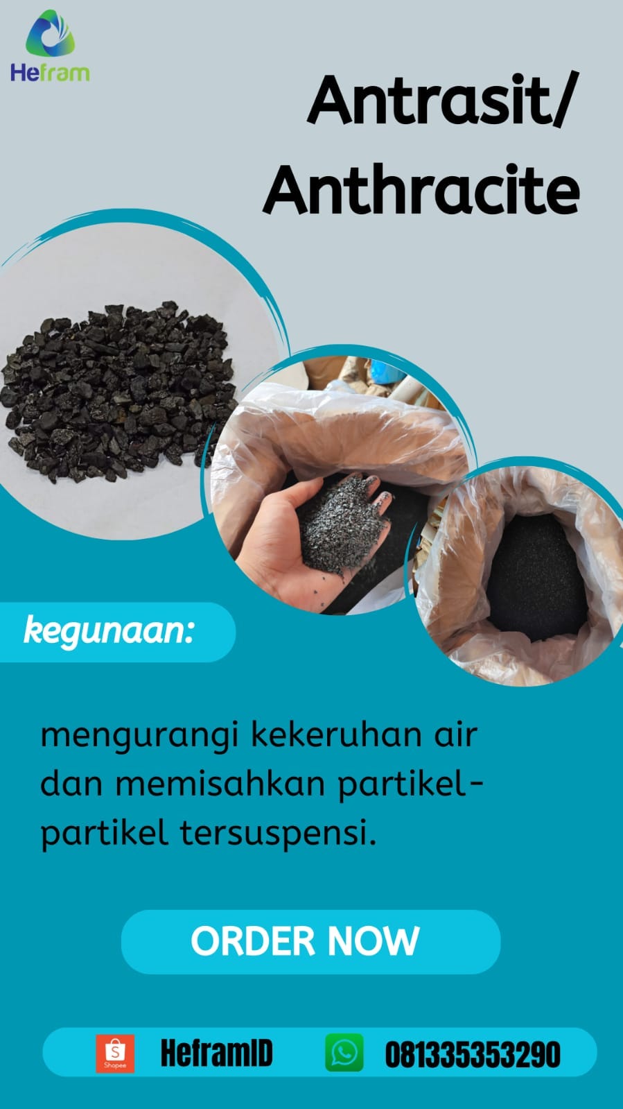 Promo 12.12 Antrasit/Anthracite Arang |HUB 081335353290 - Herawati ...
