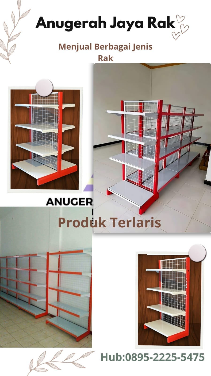 0895–2225–5475 Rak Indomaret Nunukan Terbaik | by Sumberanugerahrak ...