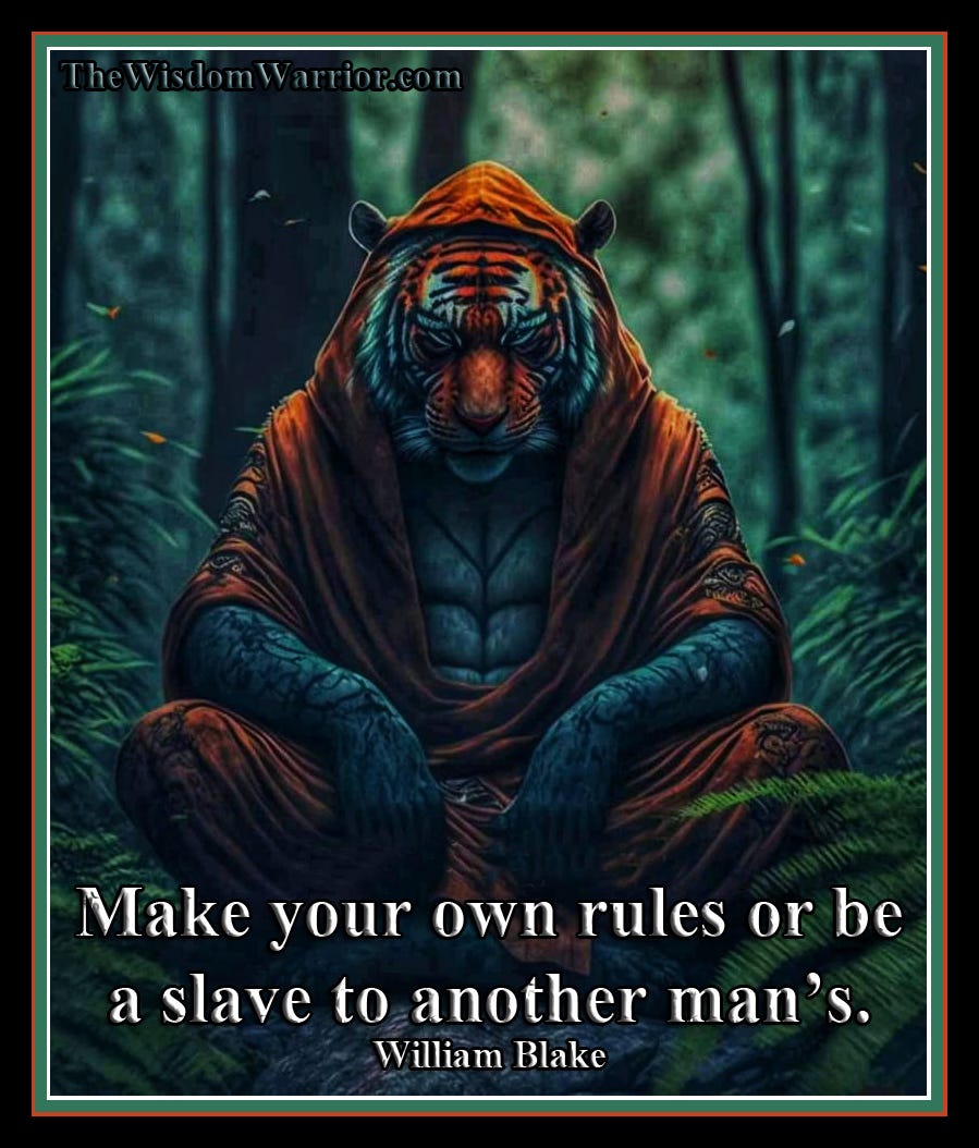 Live by Your Own Rules. Make your own rules or be a slave to… | by ...
