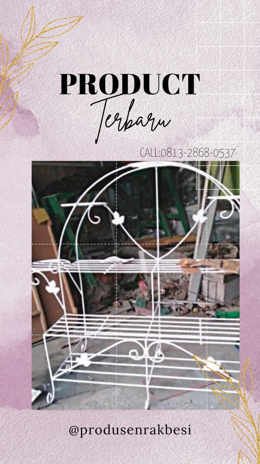 BESI PALING KUAT!! CALL:0813–2868–0537, Rak Bulat Jati Asih Jati Asih ...