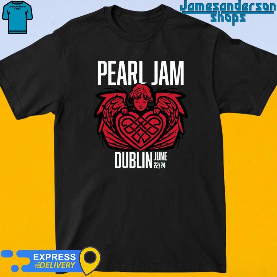 Official Pearl Jam Dublin At Marlay Park June 22 2024 shirt - Jamesandersonshops - Medium