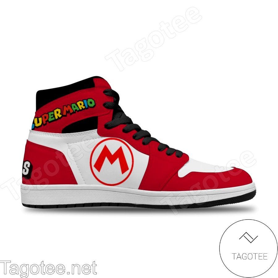 Super Mario Air Jordan High Tops: Jumpman Meets Mushroom Kingdom | by B ...