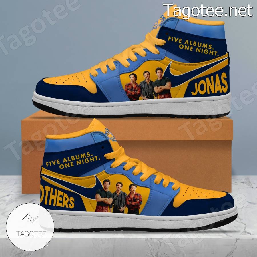 Jonas Brothers “Five Albums, One Night” Jordans: Jump into the Memories ...