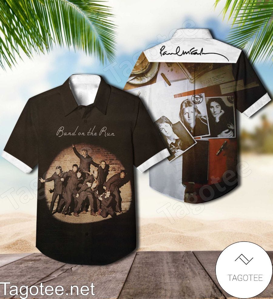 Wings “Band on the Run” Hawaiian Shirt: McCartney’s Island Vibes | by ...