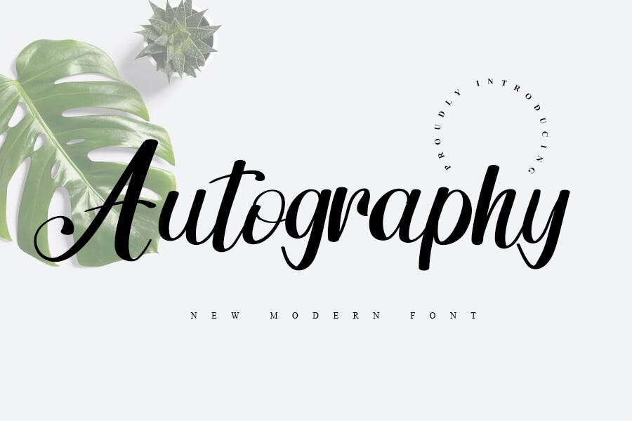 Autography Font - Auroraartisan - Medium