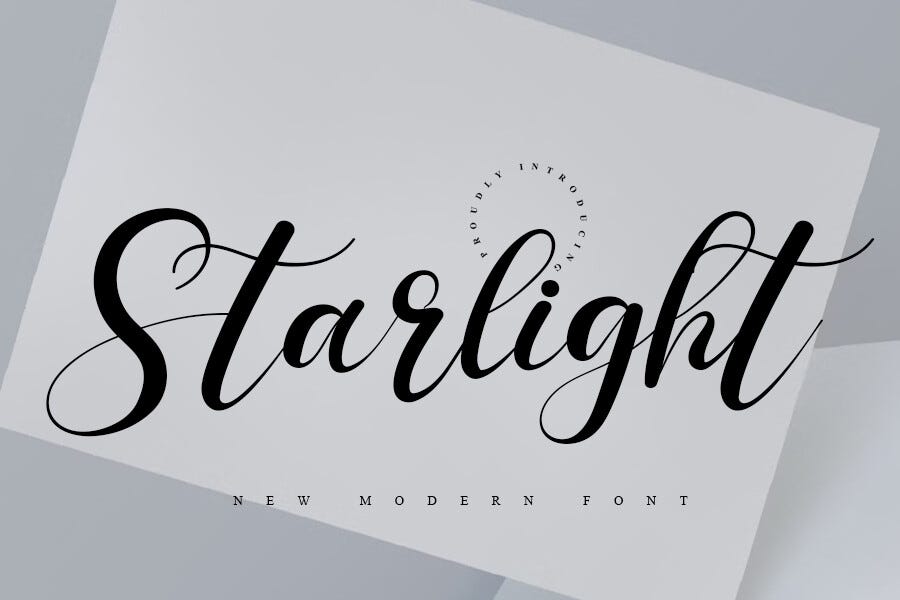 Starlight Font - Sonicsketch - Medium