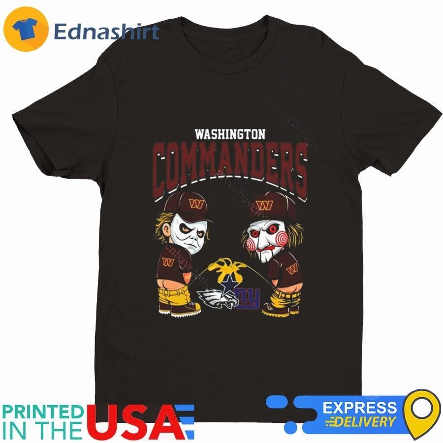Washington Commanders NFL Halloween Peeing Shirt | by Edna Shirt | Aug ...