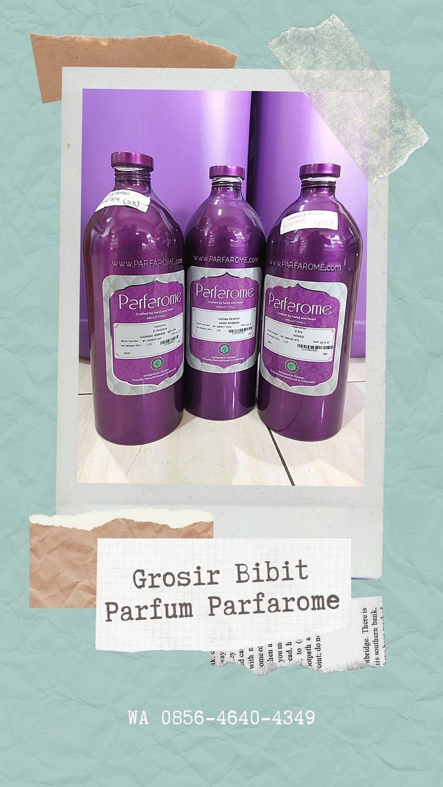 WA 0856–4640–4349 Jual Bibit Parfum Parfarome PEMATANGSIANTAR - GROSIR ...