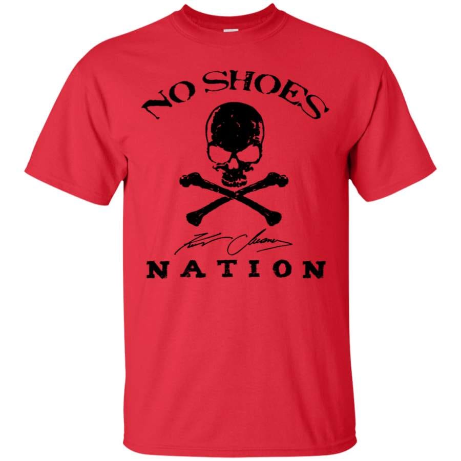 AGR Kenny Chesney No Shoes Nation Logo Mens Cotton T-Shirt POD Design ...
