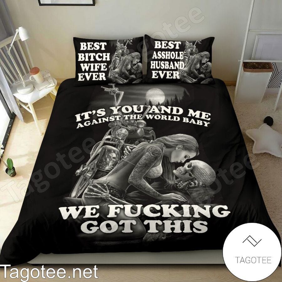 UNLEASH THE POWER OF US: SKULL LOVE COUPLES BEDDING SET | by ...