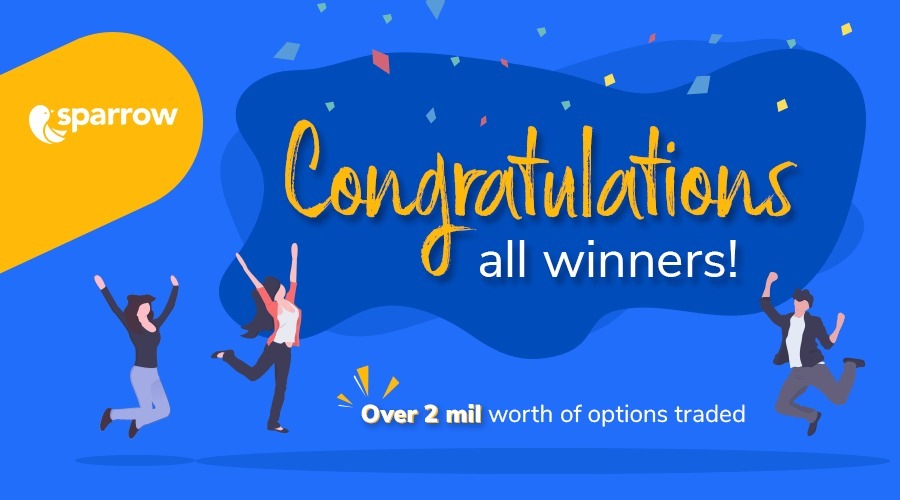 Over USD 2 mil in options traded. Congratulations to all winners! | by ...