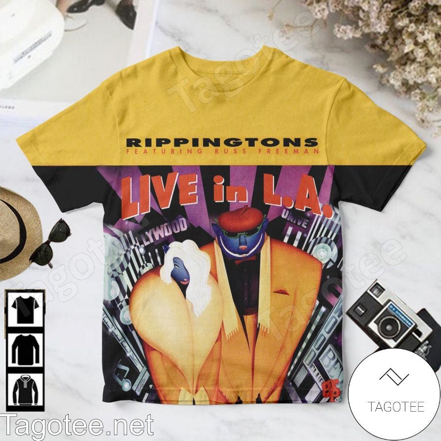 Show Your Love for The Rippingtons with This Iconic Album Cover Shirt ...