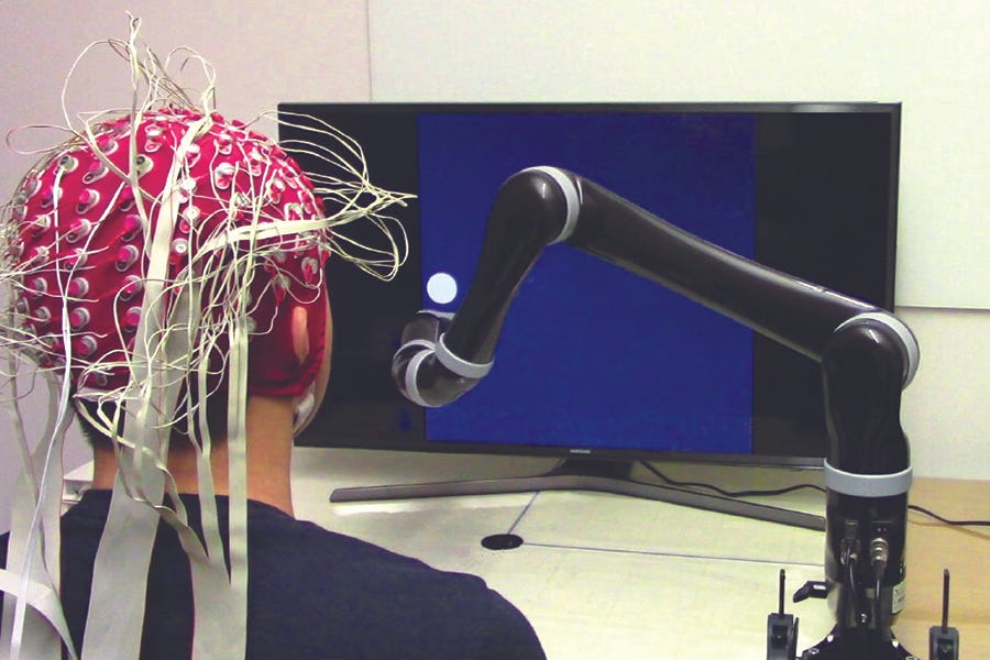 Mind-controlled robot that works without brain implants | by MathWorks ...