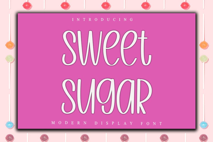 Sweet Sugar Font | by Colormeister | Jun, 2024 | Medium