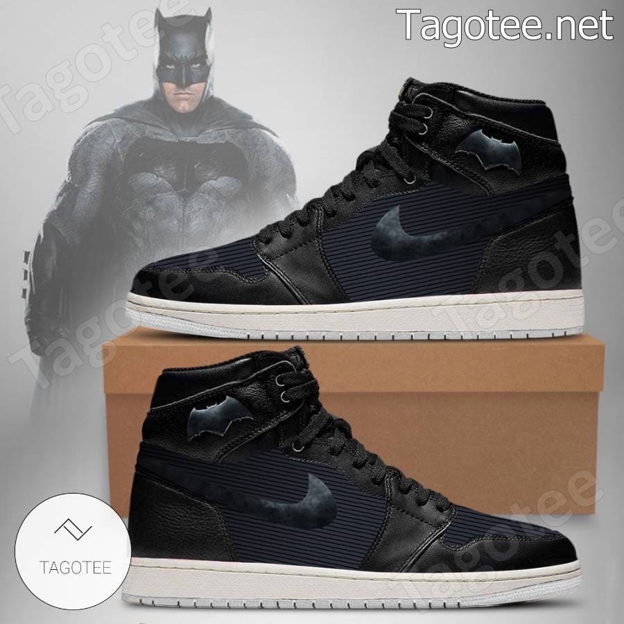 Step Into Gotham City with These Stylish Batman Air Jordan High Tops ...