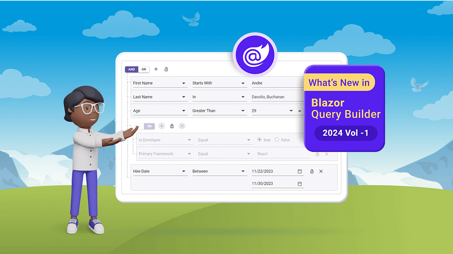 What’s New in Blazor Query Builder: 2024 Volume 1 | by Jollen Moyani ...