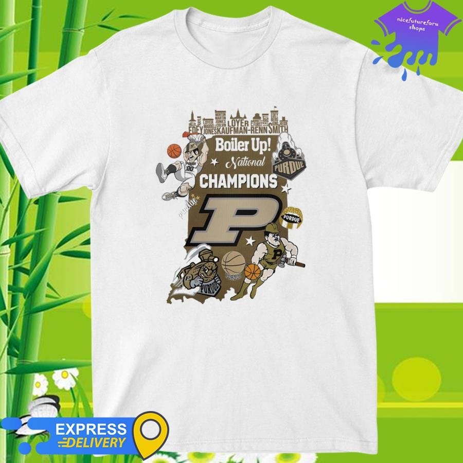Official Boiler Up National Champions Purdue Boilermakers Players City ...