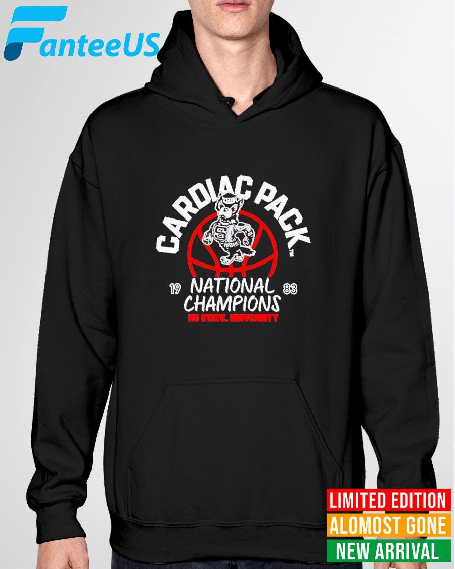 Terry Gannon Cardiac Pack National Champions 1983 shirt - FanteesUS ...