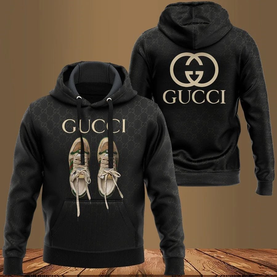 Gucci Black Type 1072 Luxury Hoodie Fashion Brand Outfit | by SuperHyp ...