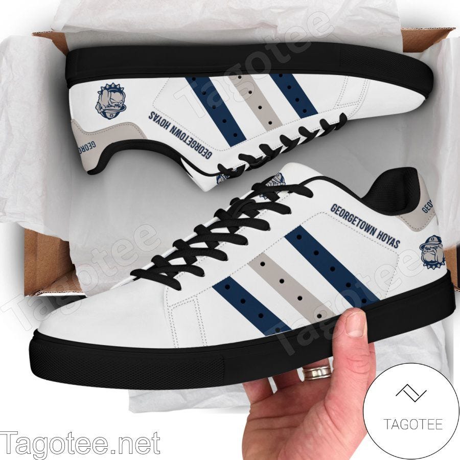 Step Up Your Game with Georgetown Hoyas Print Stan Smith Shoes | by ...