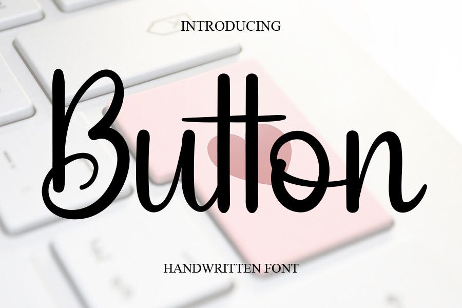 Button Font - Emmaethereal - Medium
