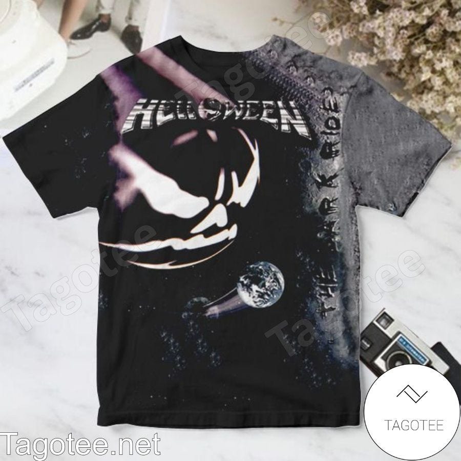 Unleash Your Inner Metalhead: Rock the Helloween “The Dark Ride” Shirt ...