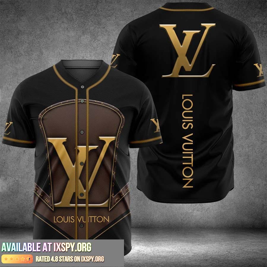 Louis Vuitton Baseball Jersey Shirt Lv Luxury Clothing Clothes Sport ...