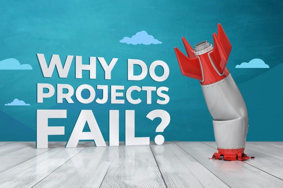 Why my projects keep failing. Another failed project, recorded again… | by Realjema | Mar, 2024 ...