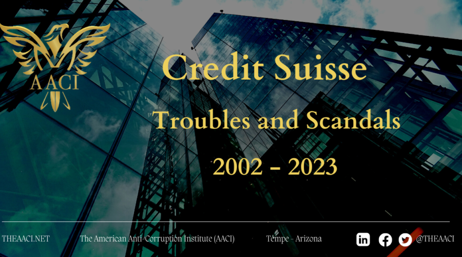 Credit Suisse Troubles and Scandals: 2002–2023 | by Mike Masoud, CACL ...