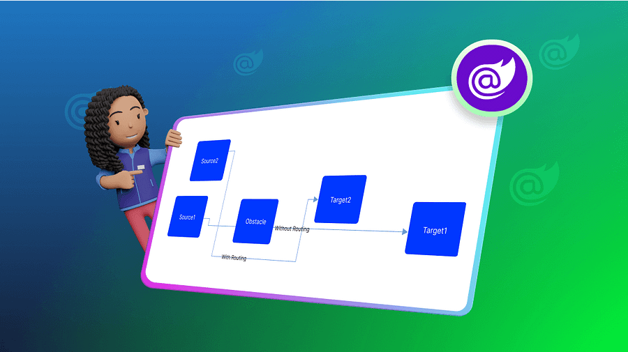 Boost Your Diagram Clarity with Line Routing in Blazor | by Jollen Moyani | Syncfusion | Medium