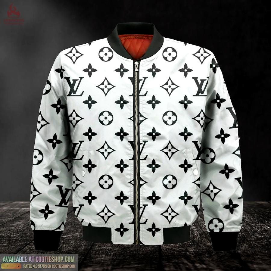 Louis Vuitton White Jacket Lv Luxury Clothing Clothes Outfit For Men ...