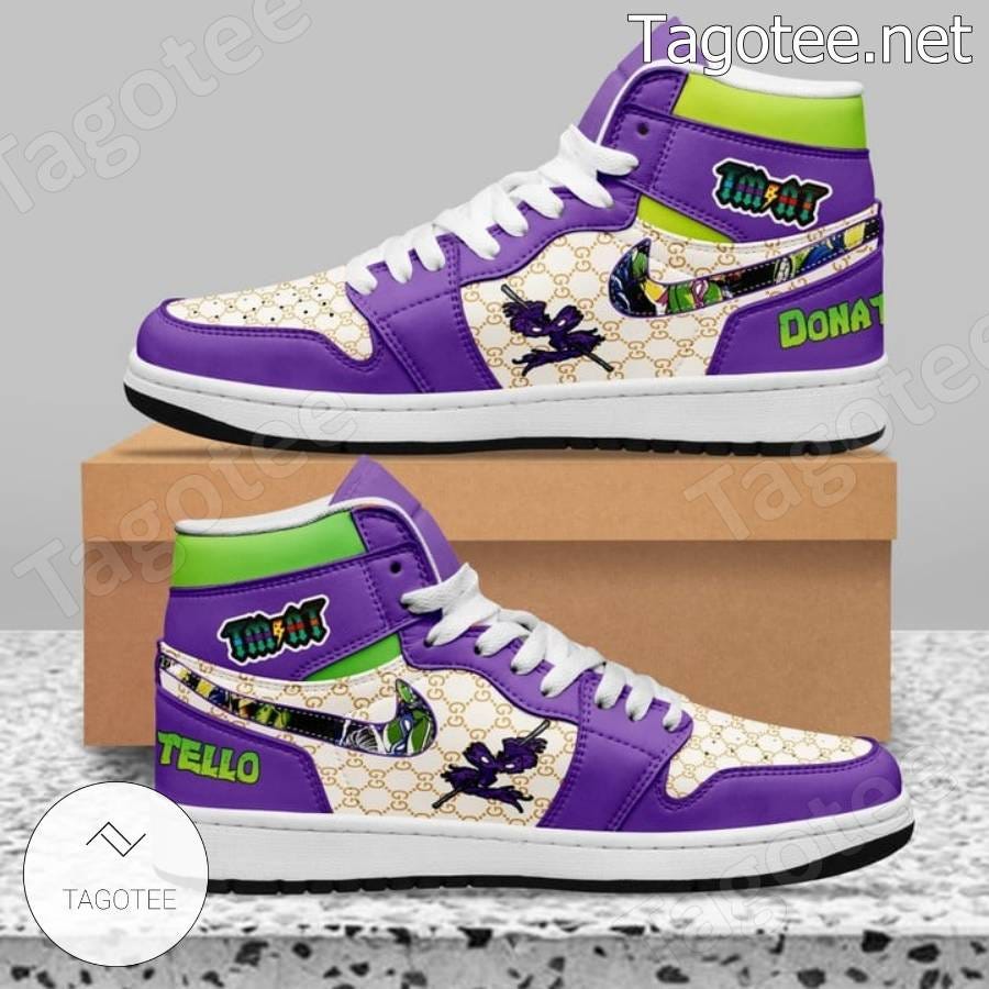Donatello’s Got Game: TMNT Meets Air Jordan in These High-Top Sneakers ...