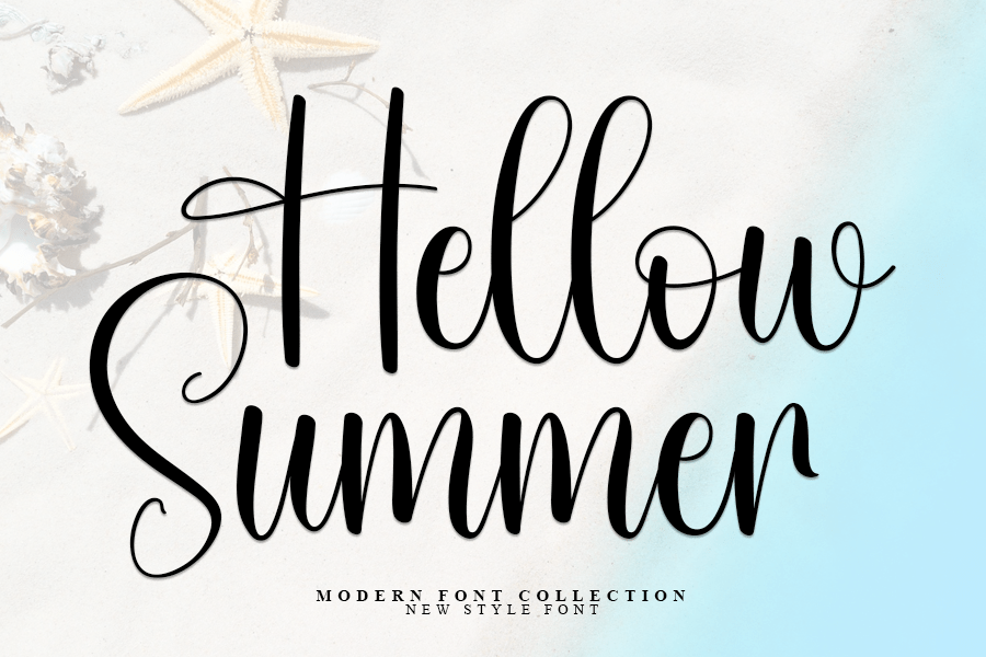 Hellow Summer Font - Gracegrid - Medium