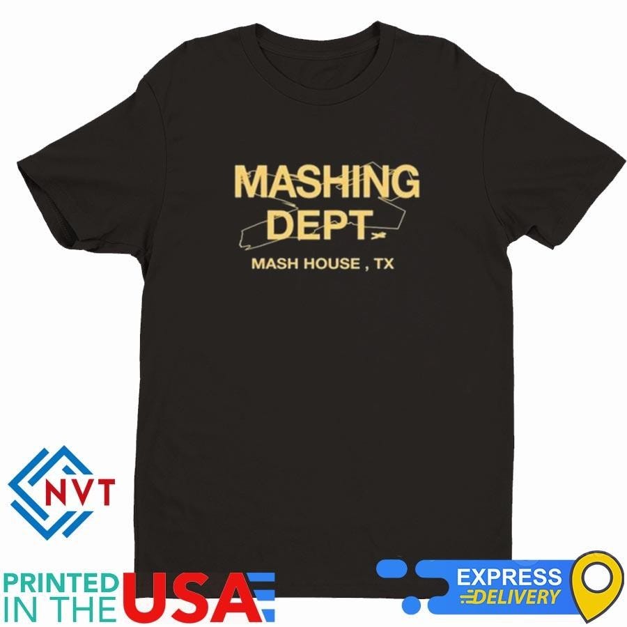 Official Mashing Dept Mash Gold T-Shirt | by Nvtshirt Fashion | Jul ...