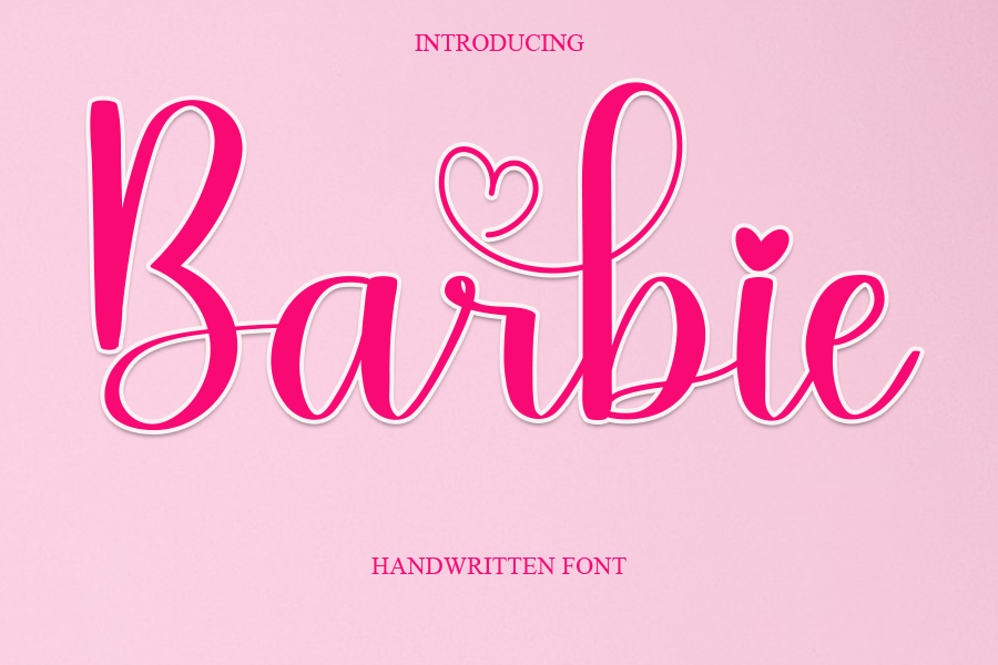 Barbie Font - Datadreamer - Medium