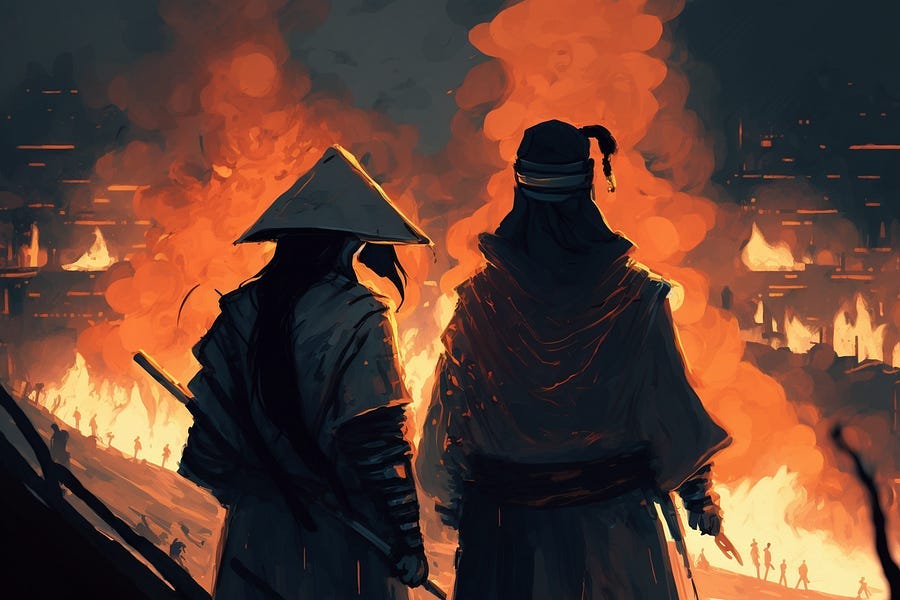 Wo die Spinnenlilie blüht. Auf dem Berg über der brennenden Stadt… | by Vanessa Glau | Medium