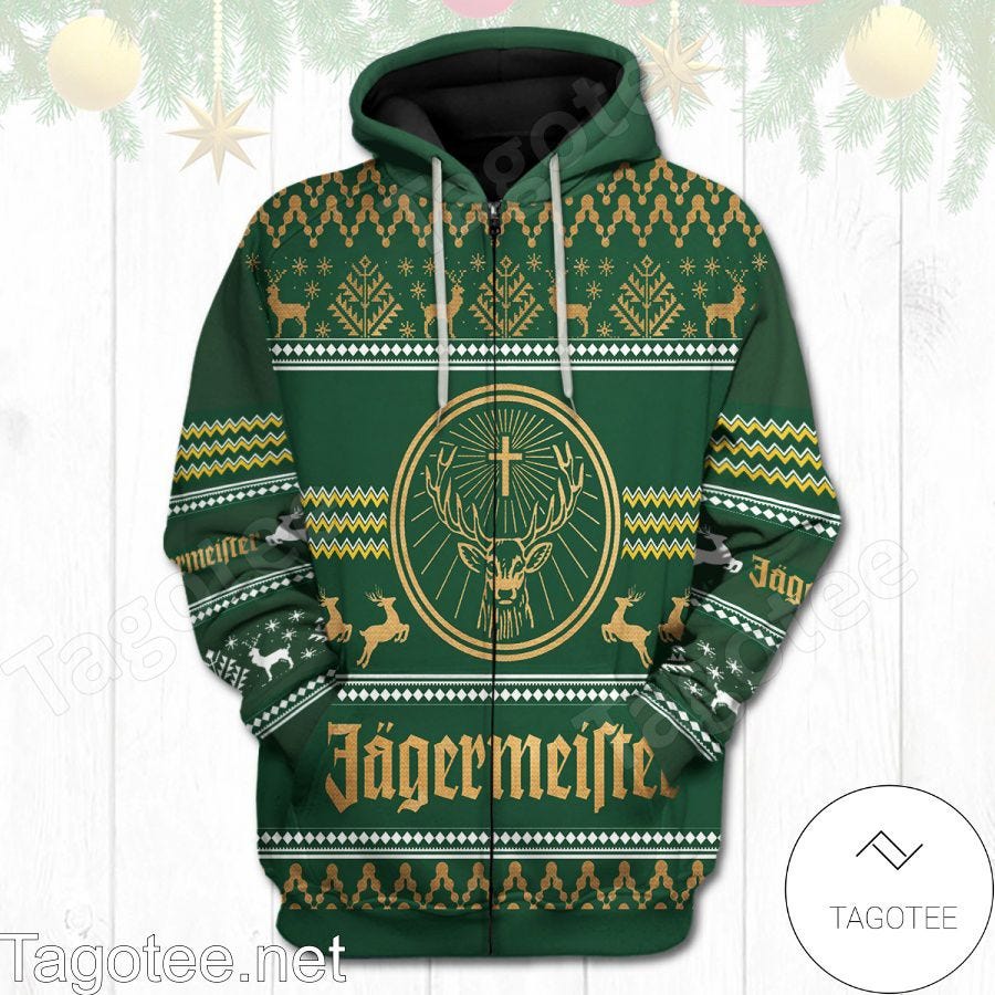 Spread Holiday Cheer with the Jagermeister Christmas Hoodie | by Simon ...